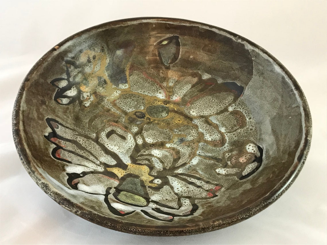 Handmade Ceramic Lotus Flower Dish - Etsy