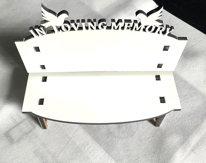 Sublimation Blank Bench, Sublimation Blank Bench in Loving Memory ...