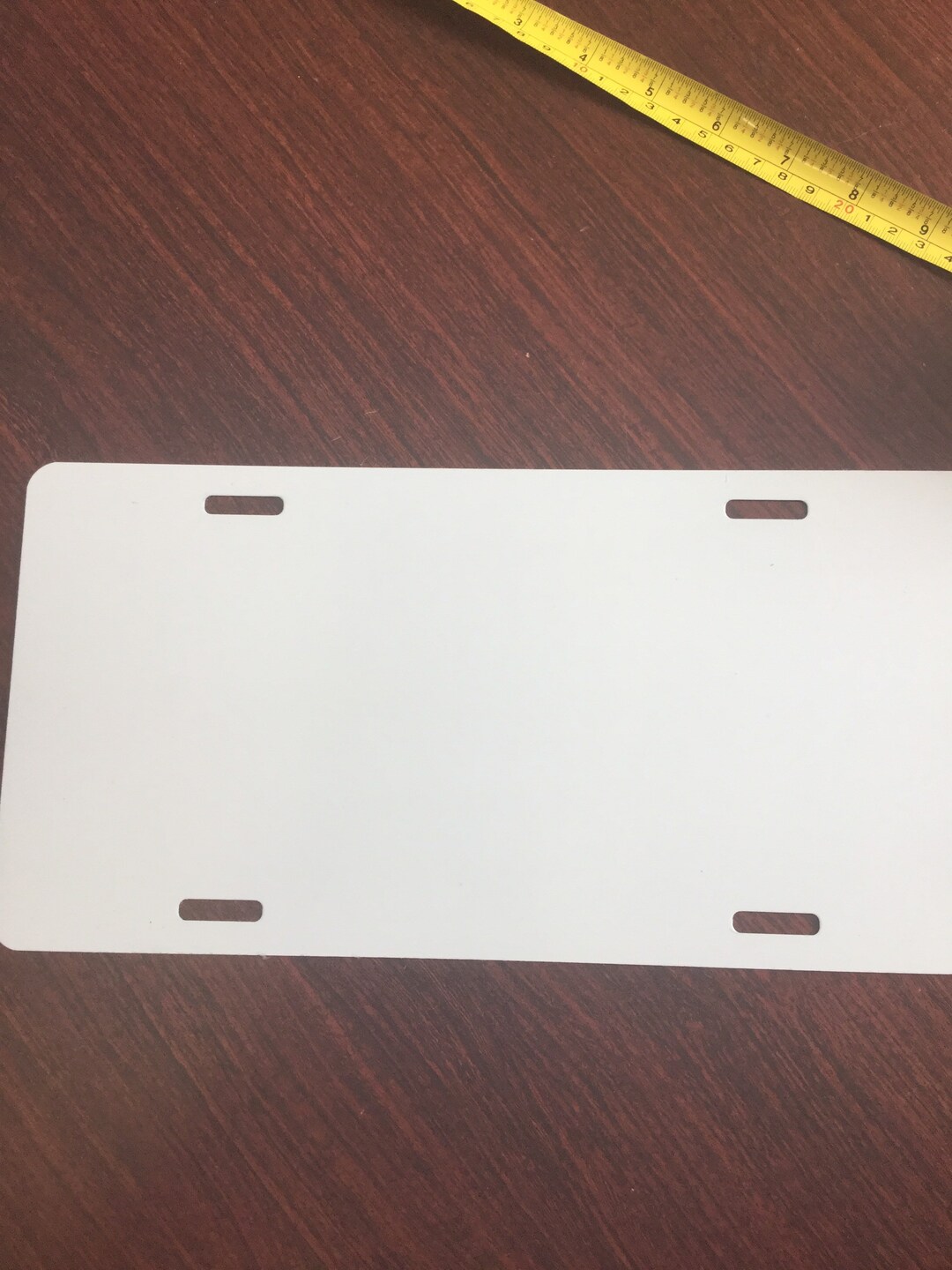 Sublimation License Plate Blank, 3 Blank Aluminum License Plates, Blank ...