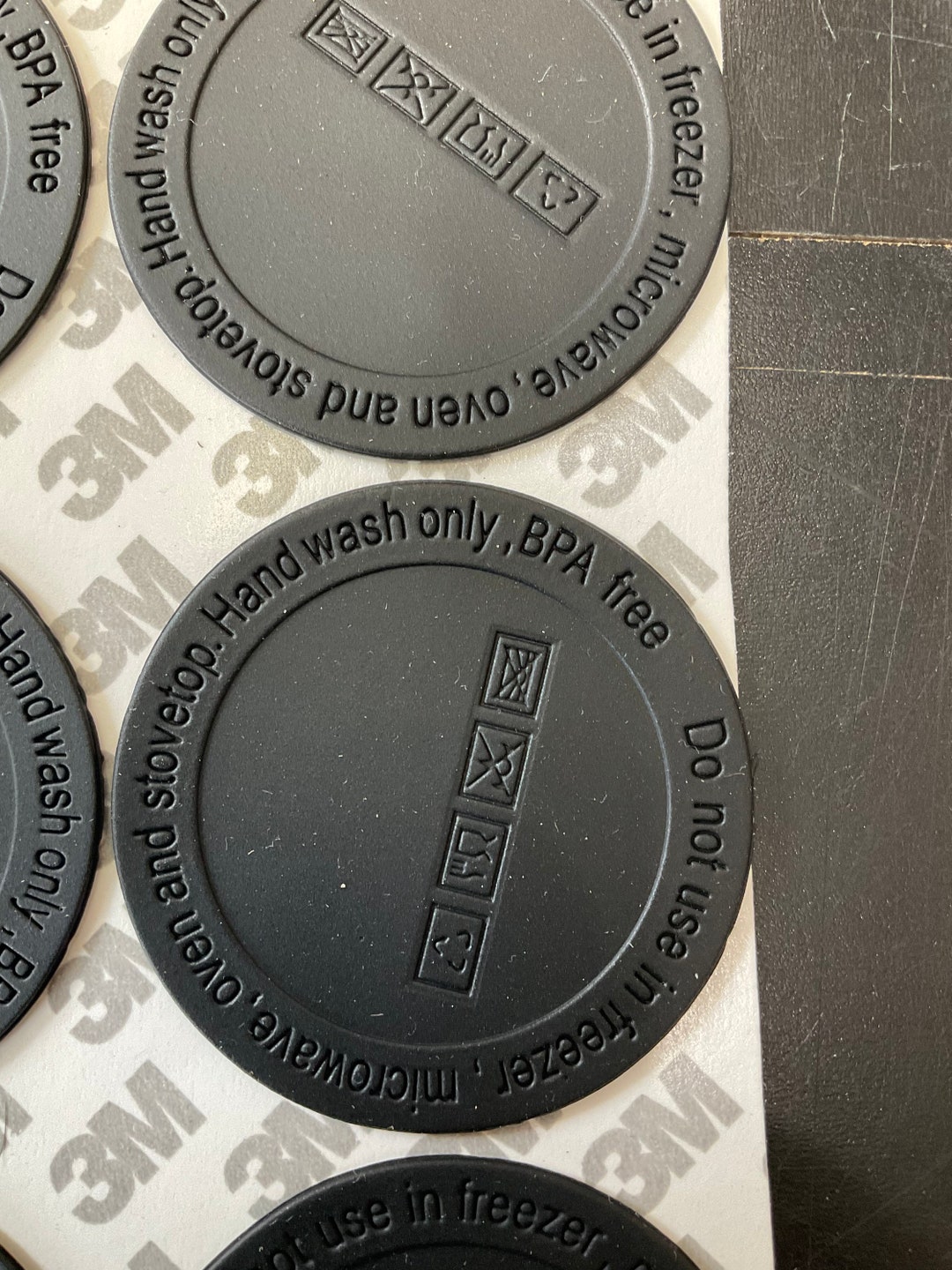 Rubber Bottoms 20oz, Sublimation Tumbler, 10 Rubber Bottoms, Tumbler ...