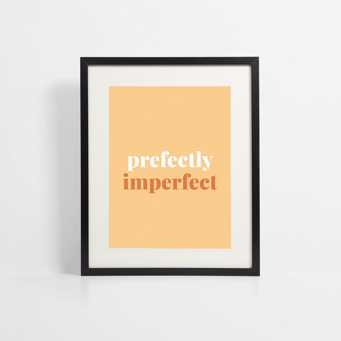 Perfectly Imperfect Printable Poster A4 - Etsy