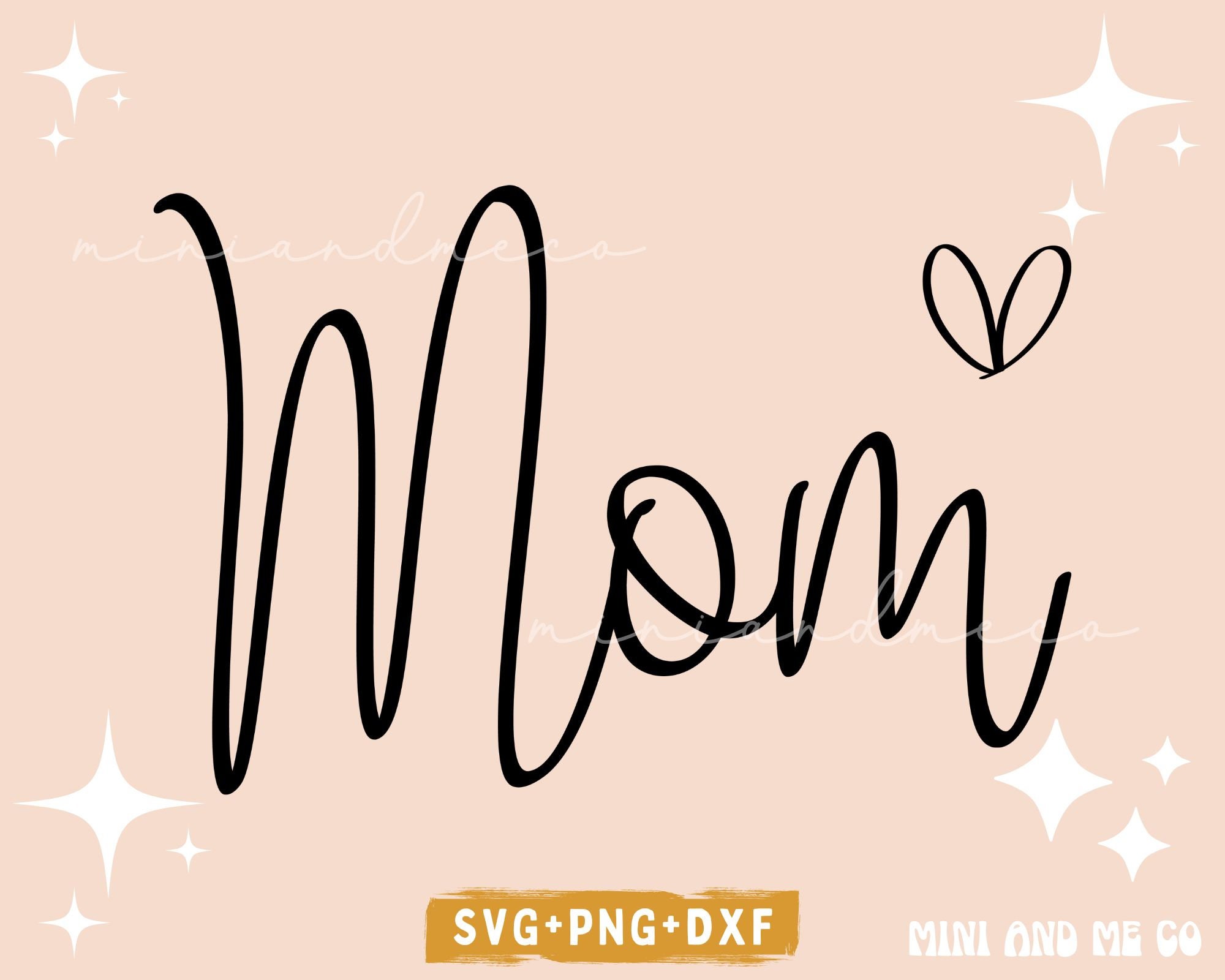 Mom SVG Svg Files for Cricut Heart Svg Strong Women Svg - Etsy