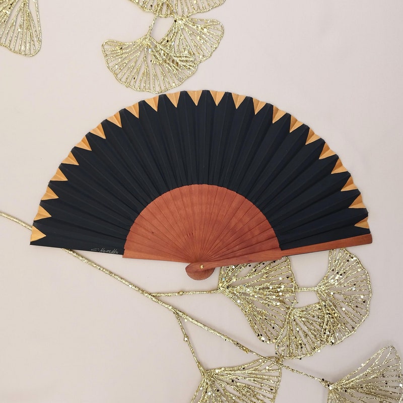 Hand Painted Fan - Etsy