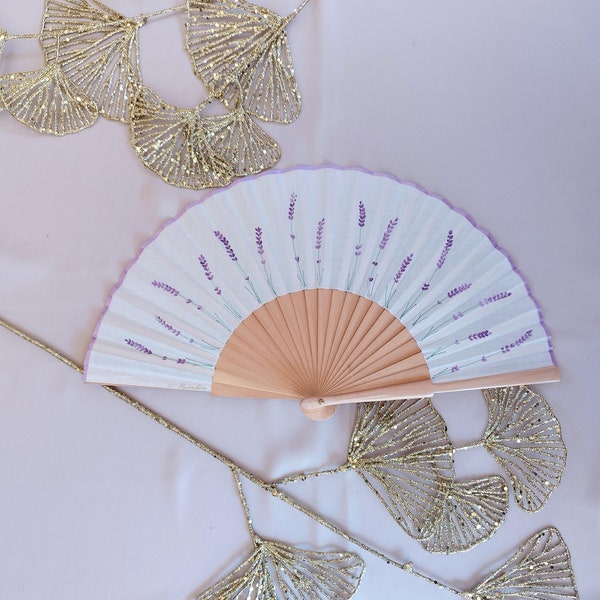Hand Painted Fan - Etsy