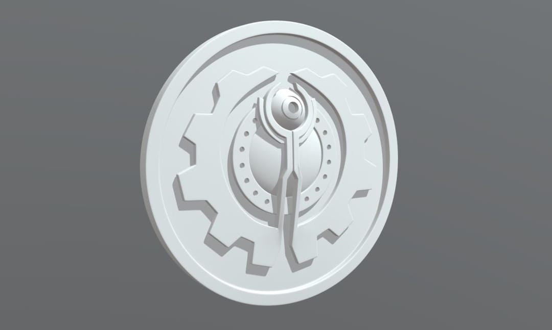 Arcane League of Legends Enforcer Badge for 3D Printing - Etsy