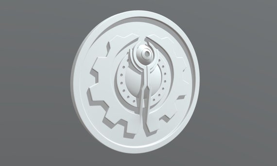 Arcane League of Legends Enforcer Badge for 3D Printing | Etsy