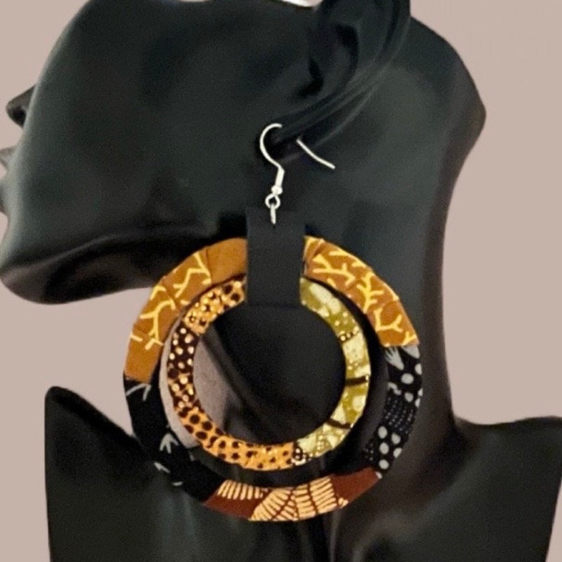 African Earrings - Etsy