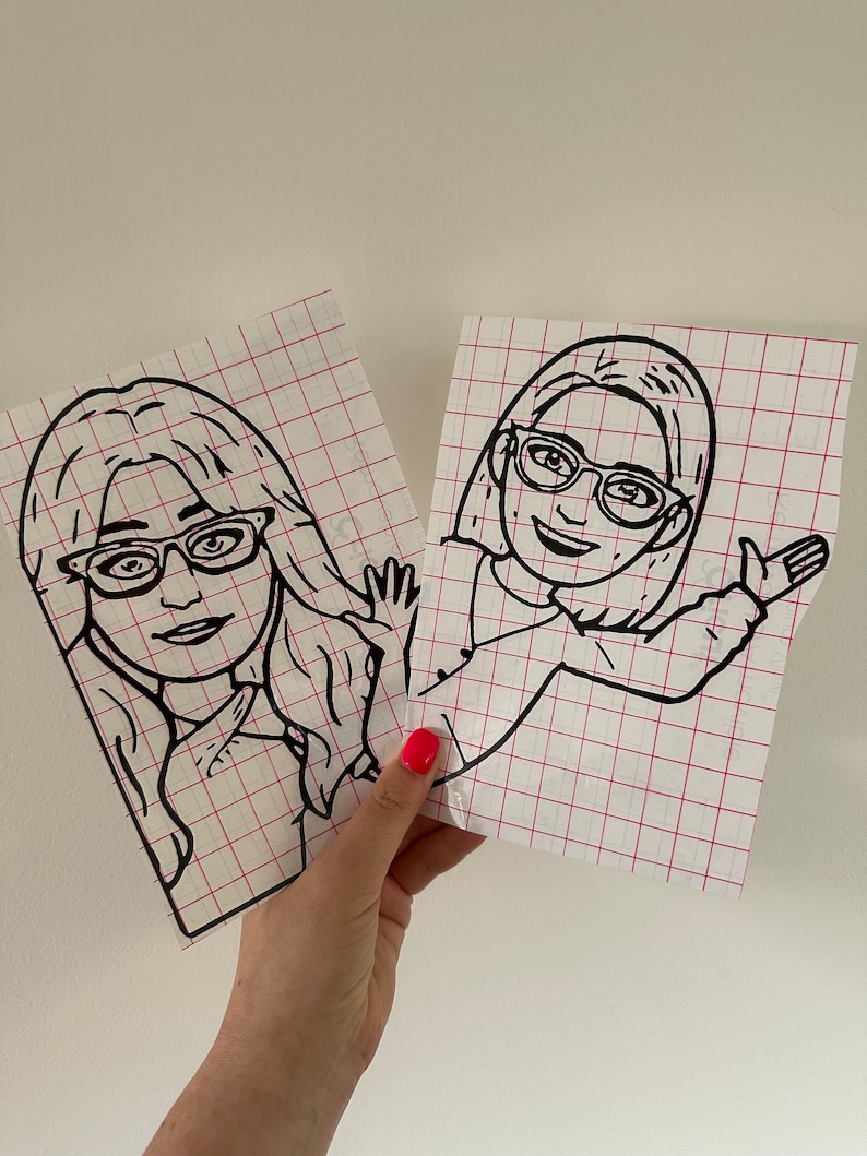 Personalised Teacher Bitmoji Decal - Classroom Decor for Doors, Windows ...