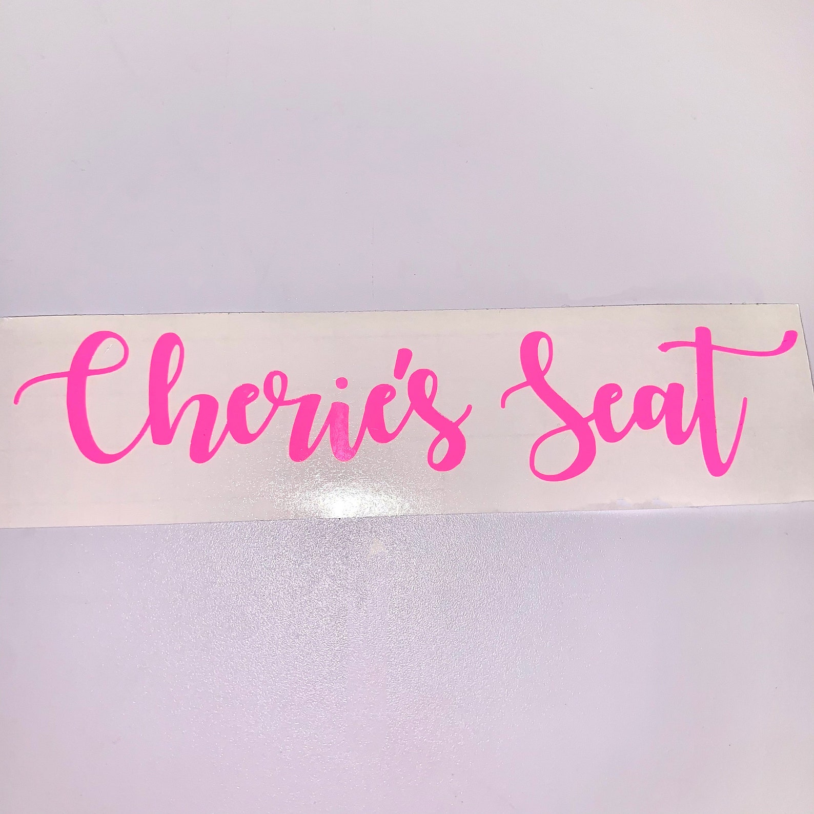 Girlfriends Seat Sticker for Car Name Decal for Car - Etsy