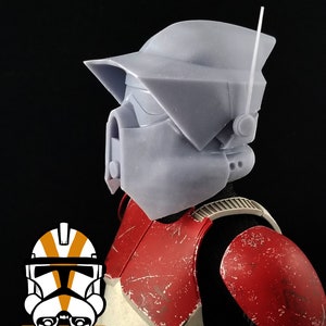 1/6 Scale Hound ARF Clone Trooper Helmet Blank for Custom Figure Fits ...