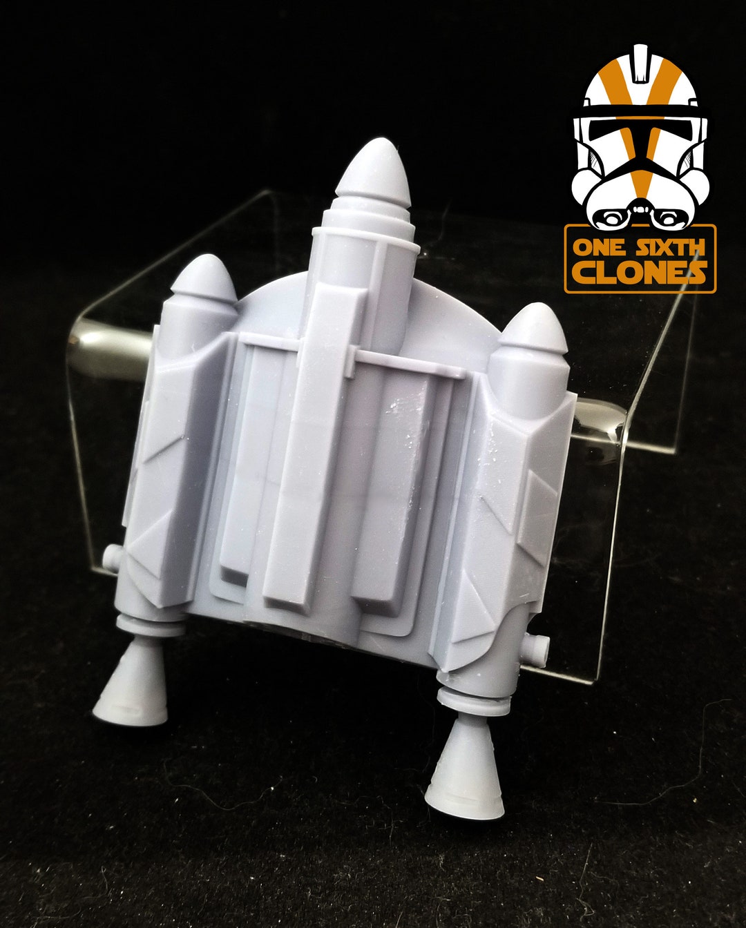 1/6 Scale Clone Trooper Jetpack JT-12 Blank for Custom Figure Fits ...
