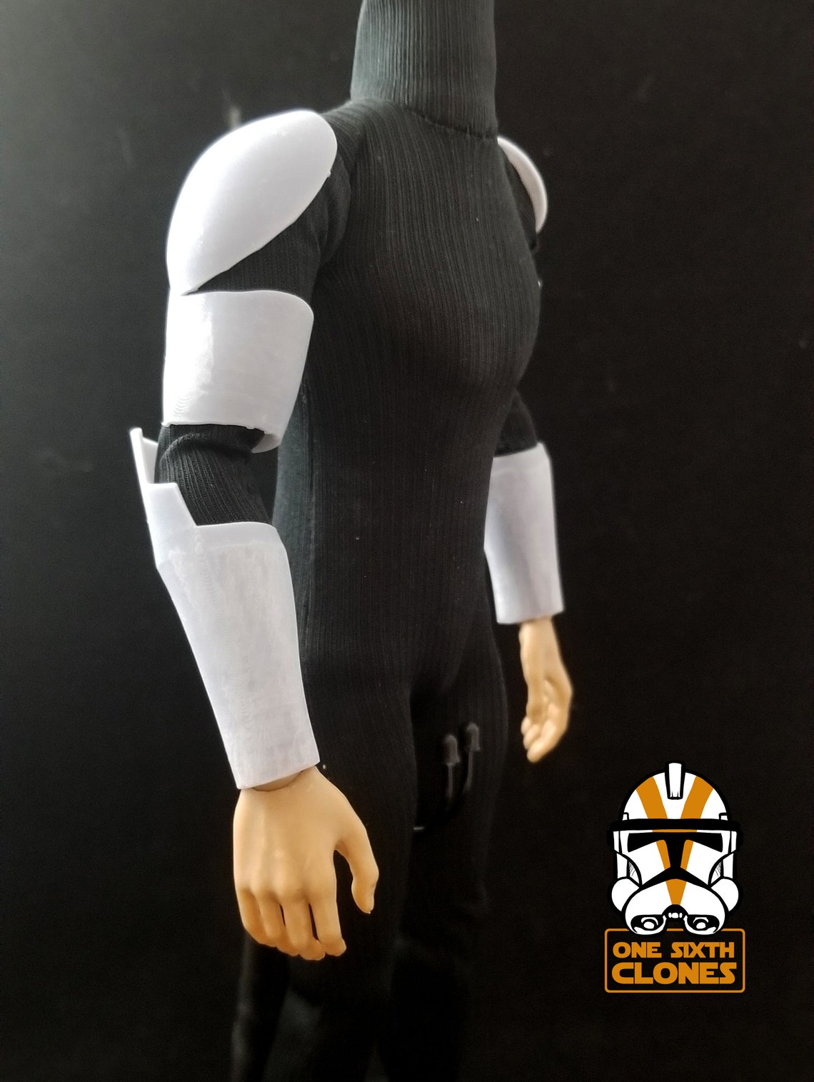 1/6 Scale Clone Wars Style Jedi Arm Armor Blank for Custom - Etsy