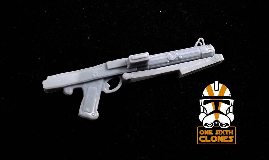 1/6 Scale DC-15 Clone Trooper Blaster for Custom Figure Fits Sideshow ...