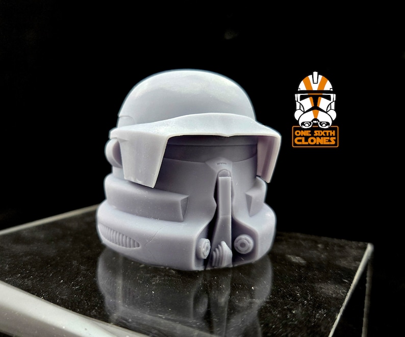 1/6 Scale Clone Paratrooper Airborne Helmet With Visor Blank for Custom ...