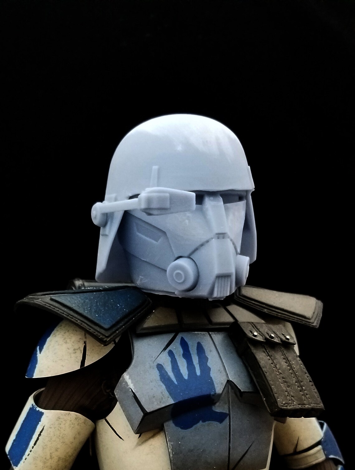 1/6 Scale Clone Commander Wolffe Desert Helmet Blank for | Etsy