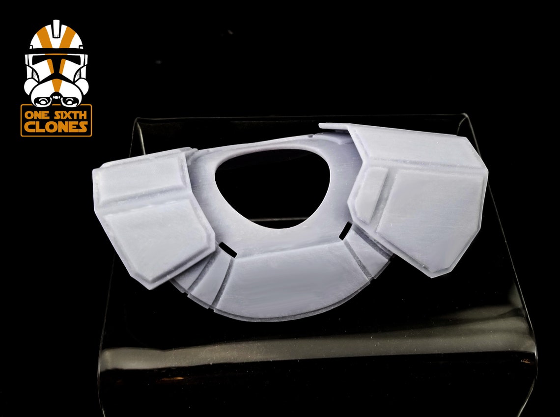 1/6 Scale Clone Bly Pauldron 2.0 Blank for Custom Figure Fits Sideshow ...