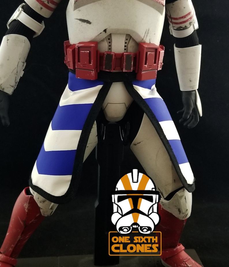 1/6 Scale Clone ARC Trooper Fives Kama 100% Fabric Handstitched for ...