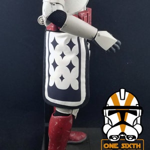 1/6 Scale Clone Trooper Star Kama 100% Fabric Handstitched for Custom ...