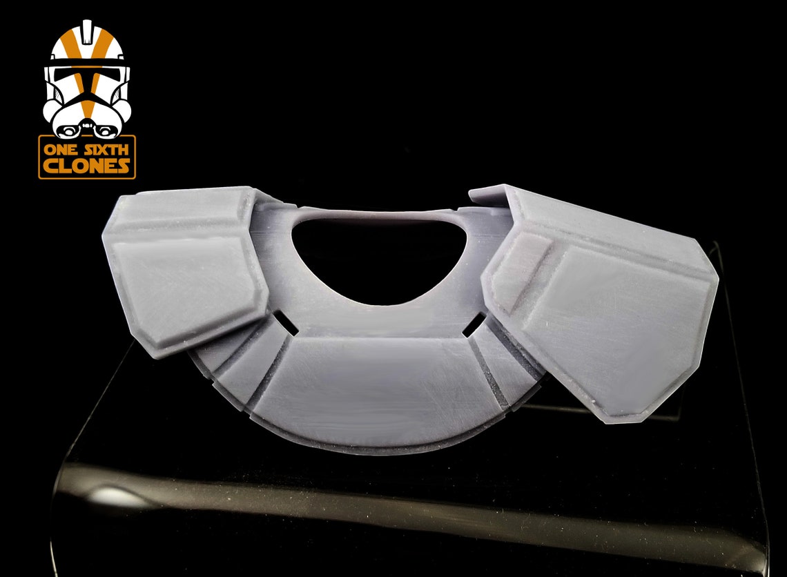 1/6 Scale Clone Bly Pauldron 2.0 Blank for Custom Figure Fits Sideshow ...