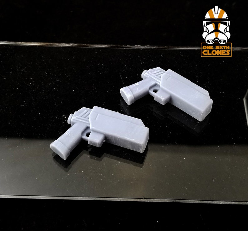 1/6 Scale DC-17 Clone Trooper Pistol and Holster Set for - Etsy