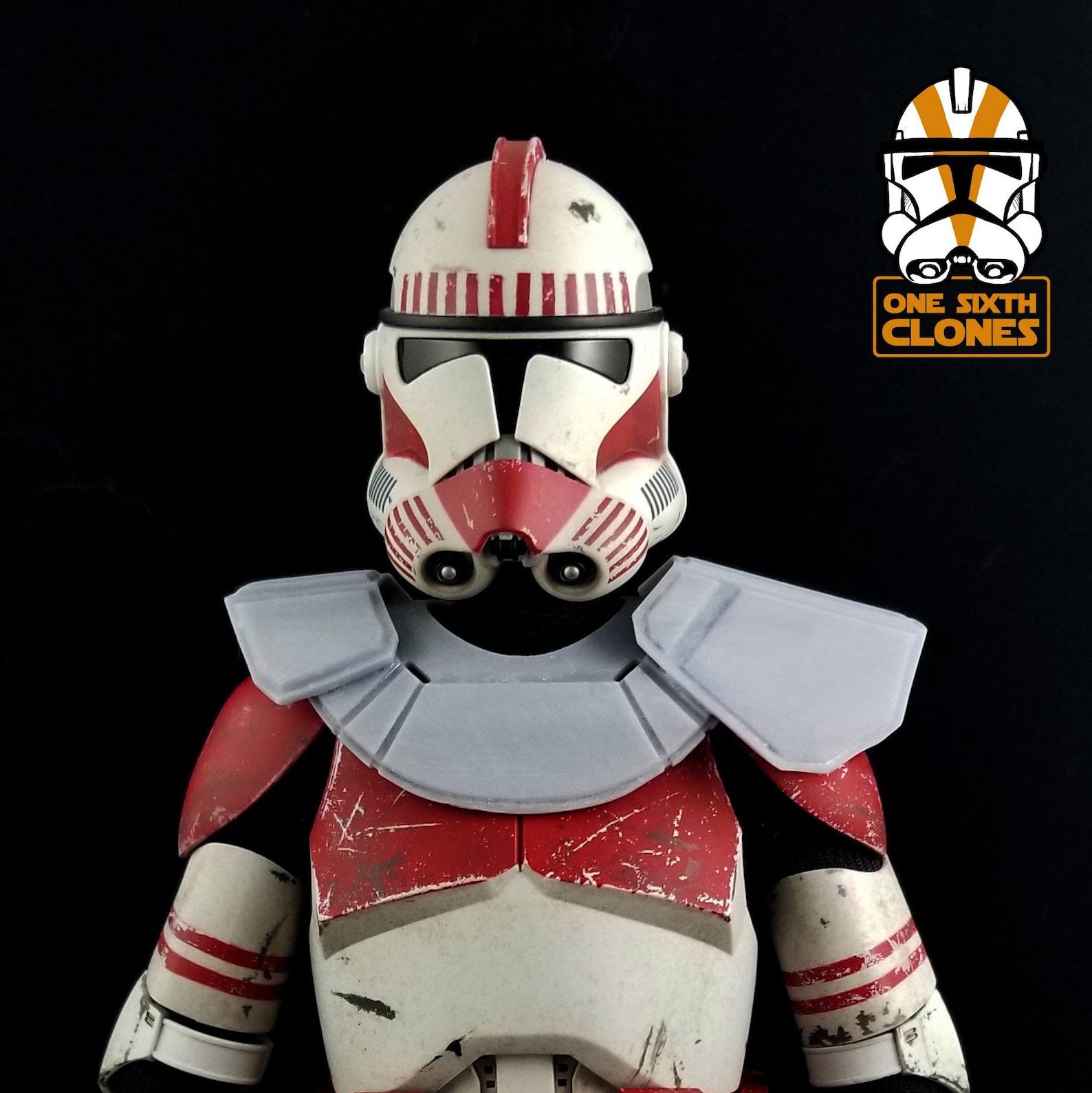 1/6 Scale Clone Bly Pauldron 2.0 Blank for Custom Figure Fits - Etsy ...