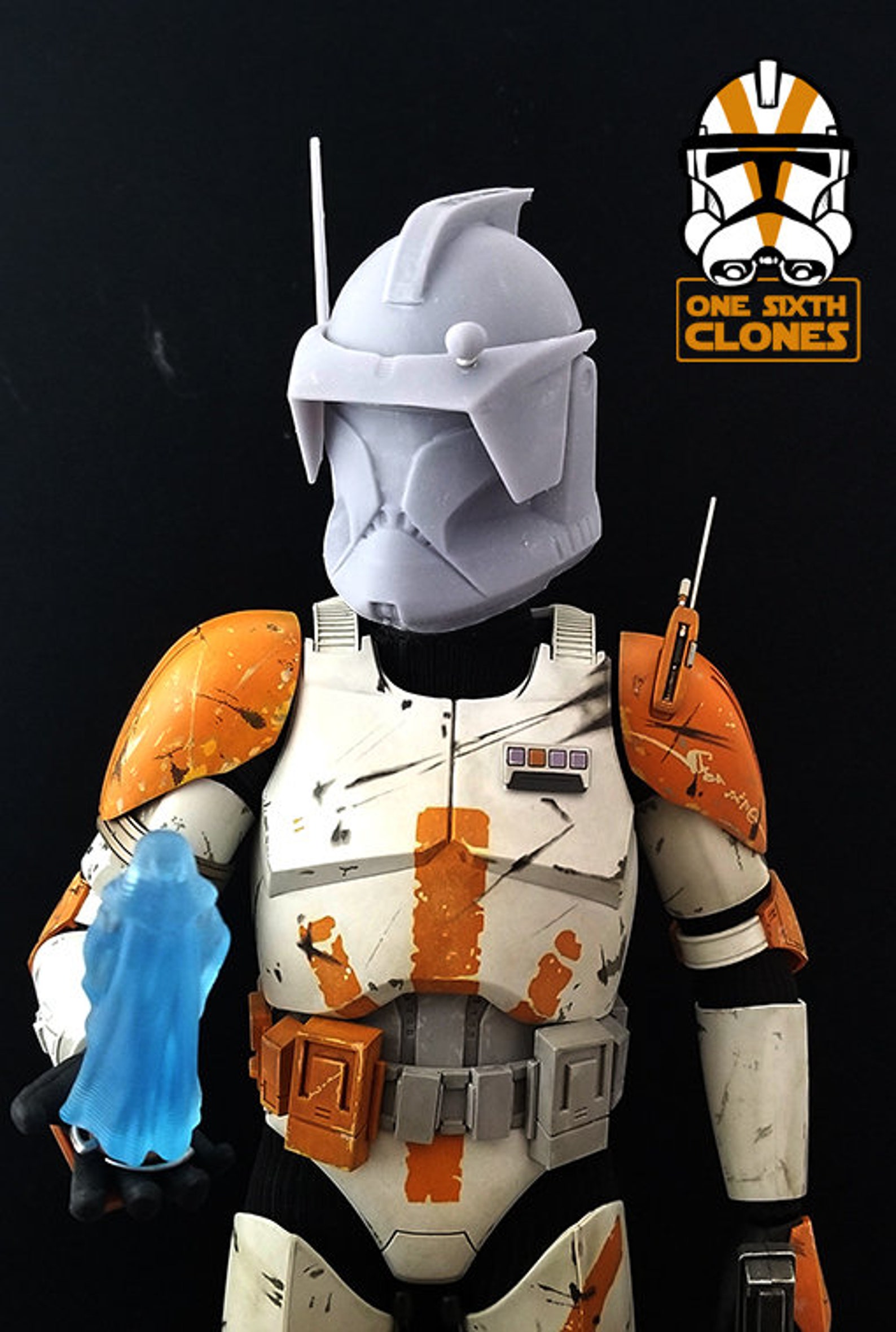 1/6 Scale Phase 1 Commander Cody Helmet Blank for Custom - Etsy