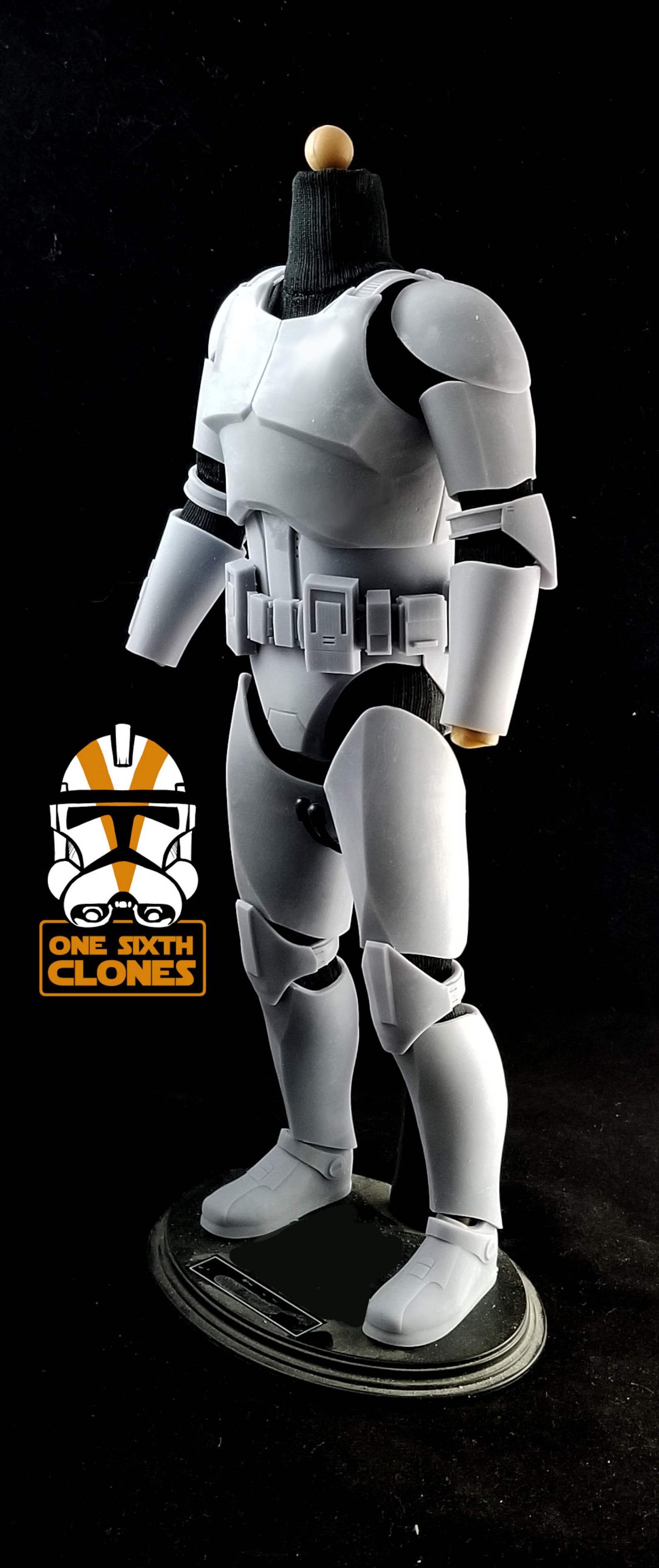 1/6 Scale Clone Trooper Armor Kit for Custom Figure (FULL KIT With Body ...