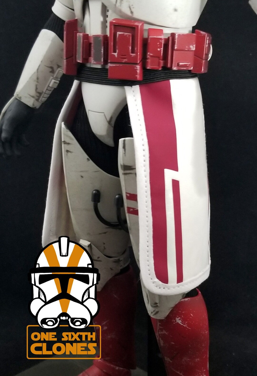 1/6 Clone Trooper Sergeant Hound Kama 100% Fabric Handstitched for ...