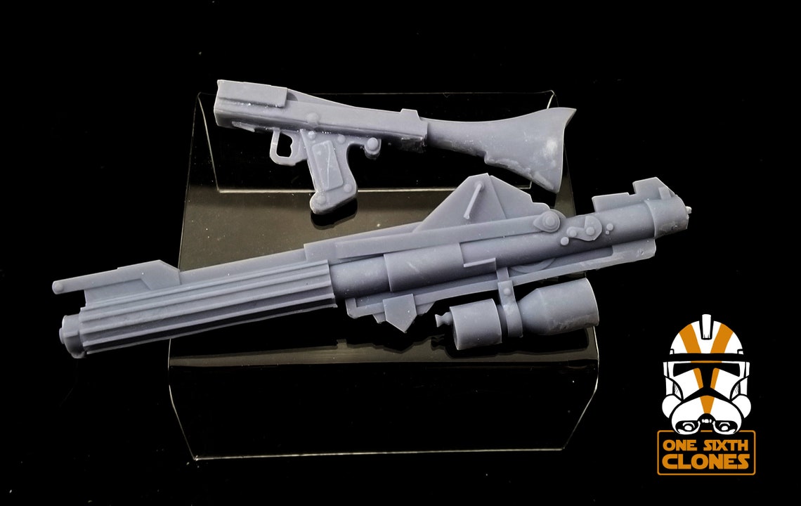1/6 Scale DC-15LE Clone Trooper Long Rifle for Custom Figure - Etsy