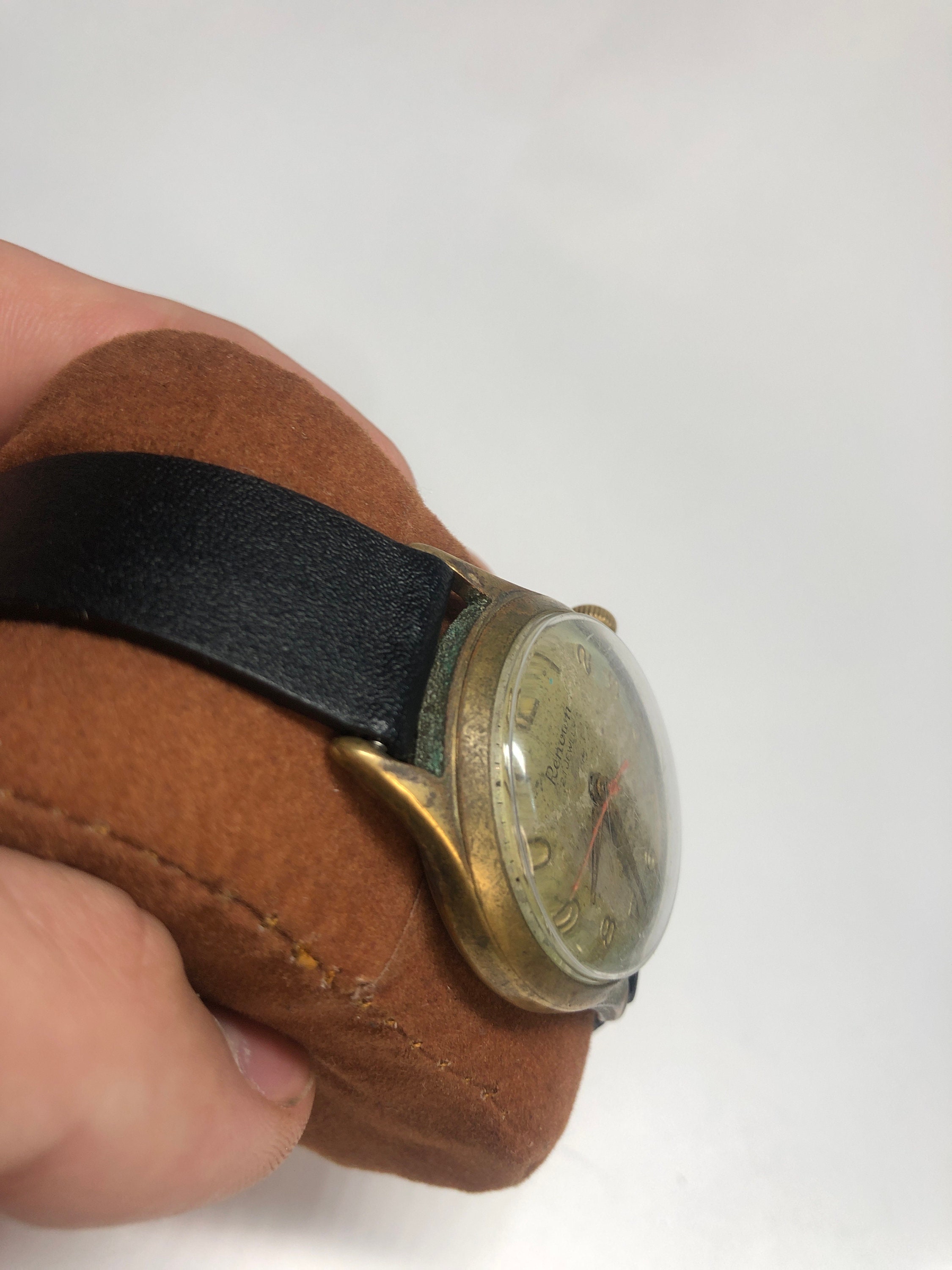 1950s Copper Patina Mechanical Watch, RENOWN - Etsy
