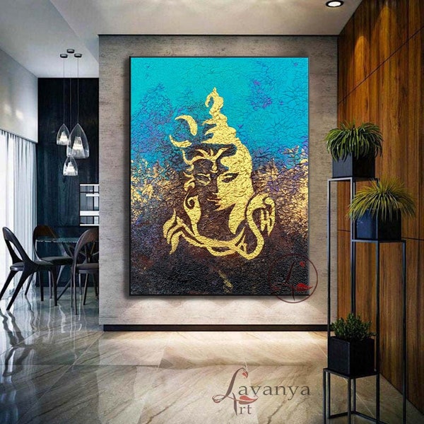 Abstract Shiva Wall Art - Etsy