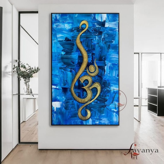 Abstract Om Paintings