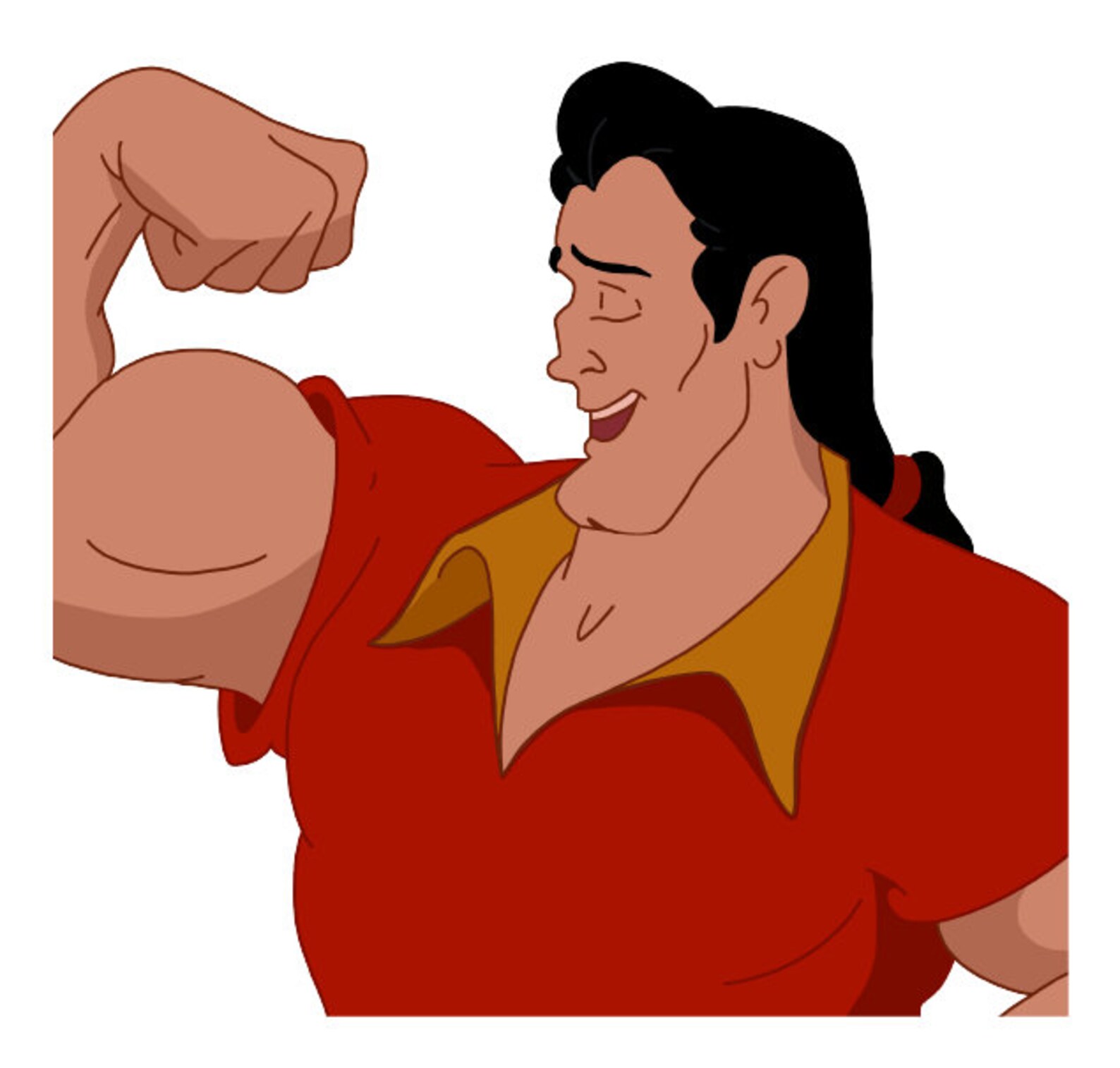 Gaston Sticker Gaston Magnet Disney Villain Sticker | Etsy