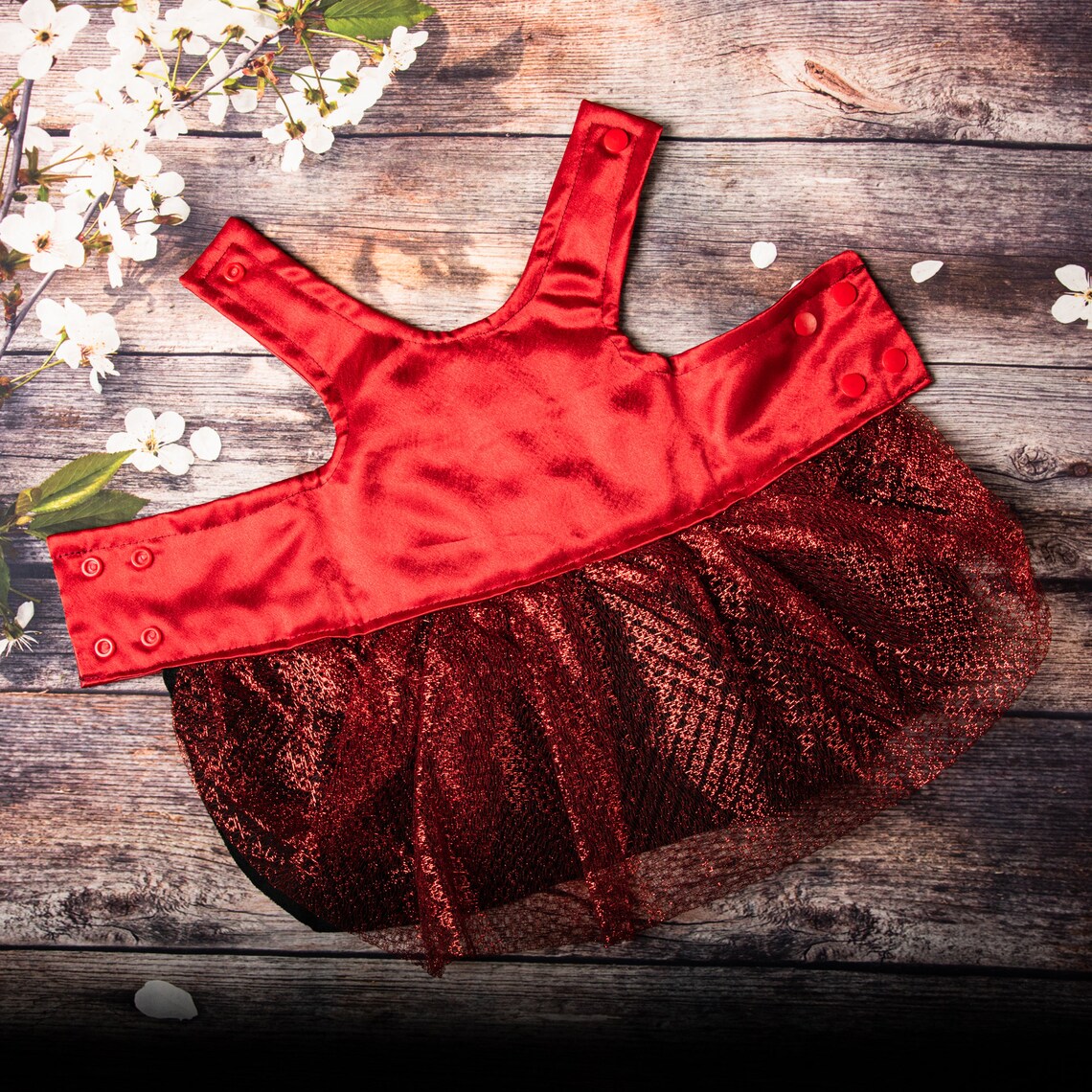 Leather Dog Harness Dress Embroidery Couture Dog Fashion - Etsy