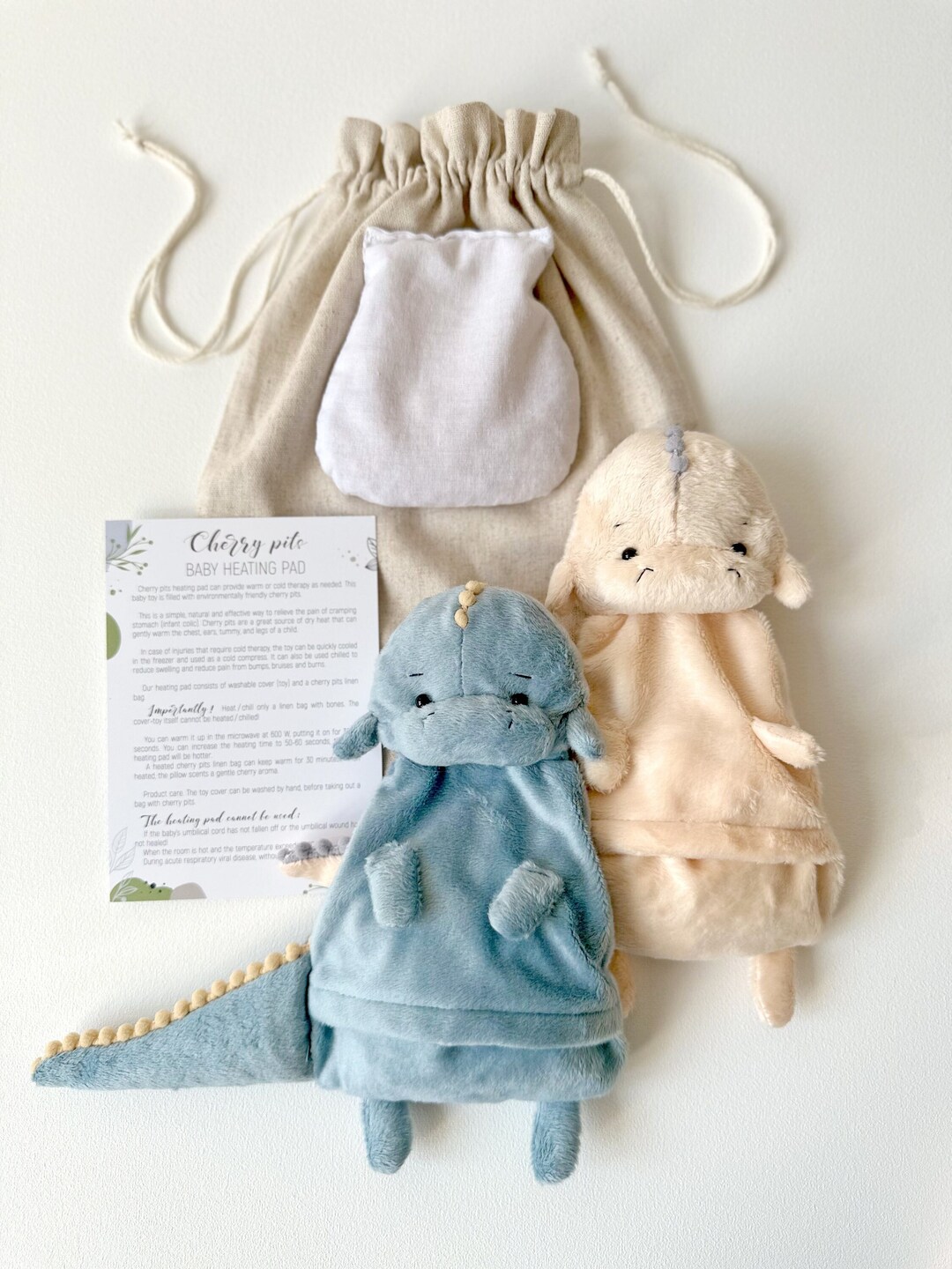 Baby Cherry Pits Heating Pad With Washable Cower, Microwaveable Cherry ...