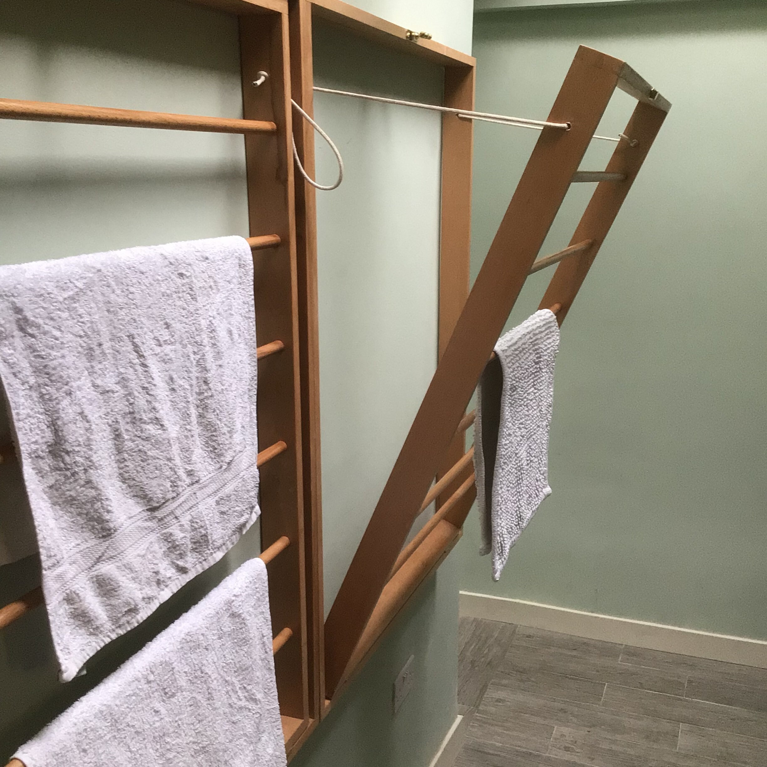 Large Wall Mounted Drying Rack - Etsy