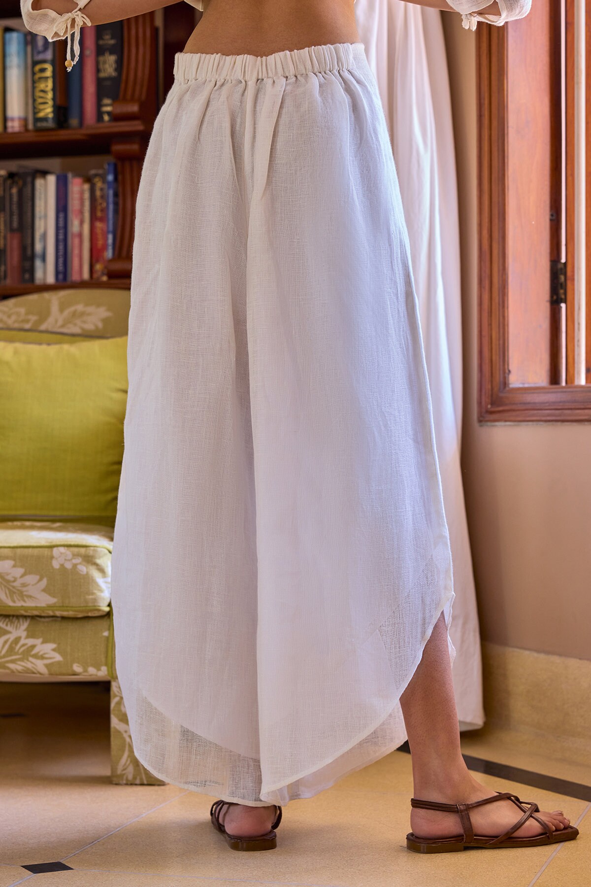 The Myrtle Palazzos Linen Palazzo for Women's - Etsy