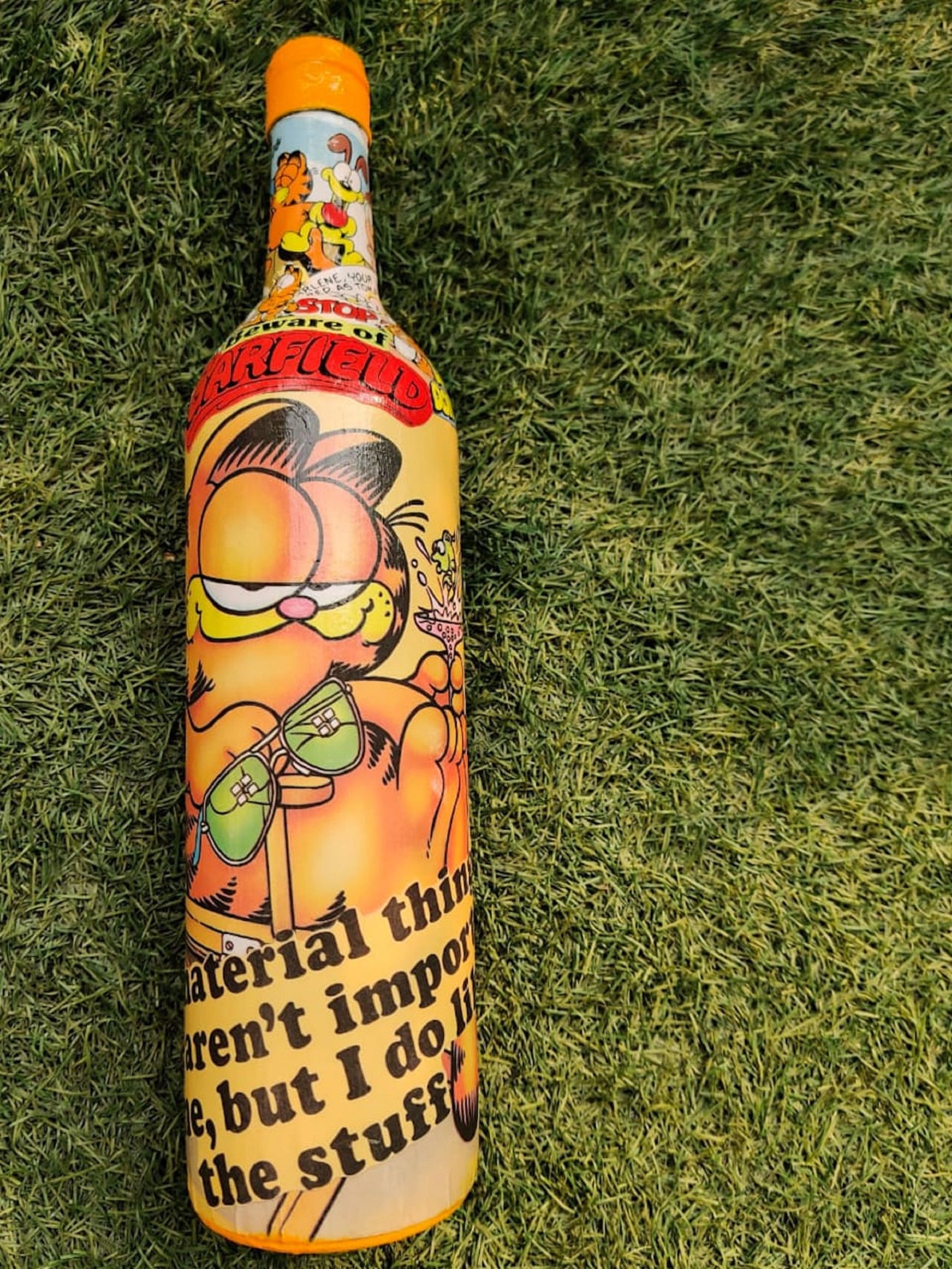 Garfield Bottle | Etsy