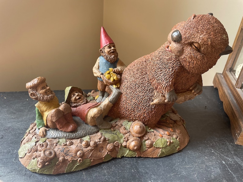 Tom Clark and Tim Wolfe Animal and Gnome Sculptures Tailgate Party and ...