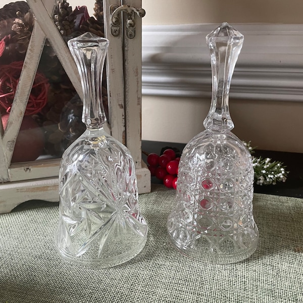 Antique Glass Bells - Etsy