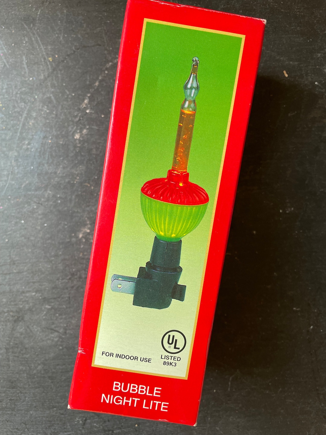 Vintage Holiday Bubble Night Lite Plug in and Bubble Night Light - Etsy