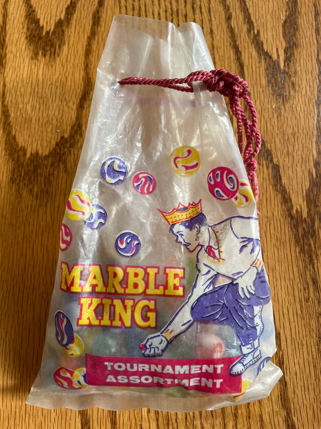 MARBLE KING Bag With 46 Marbles - Rainbows - Etsy