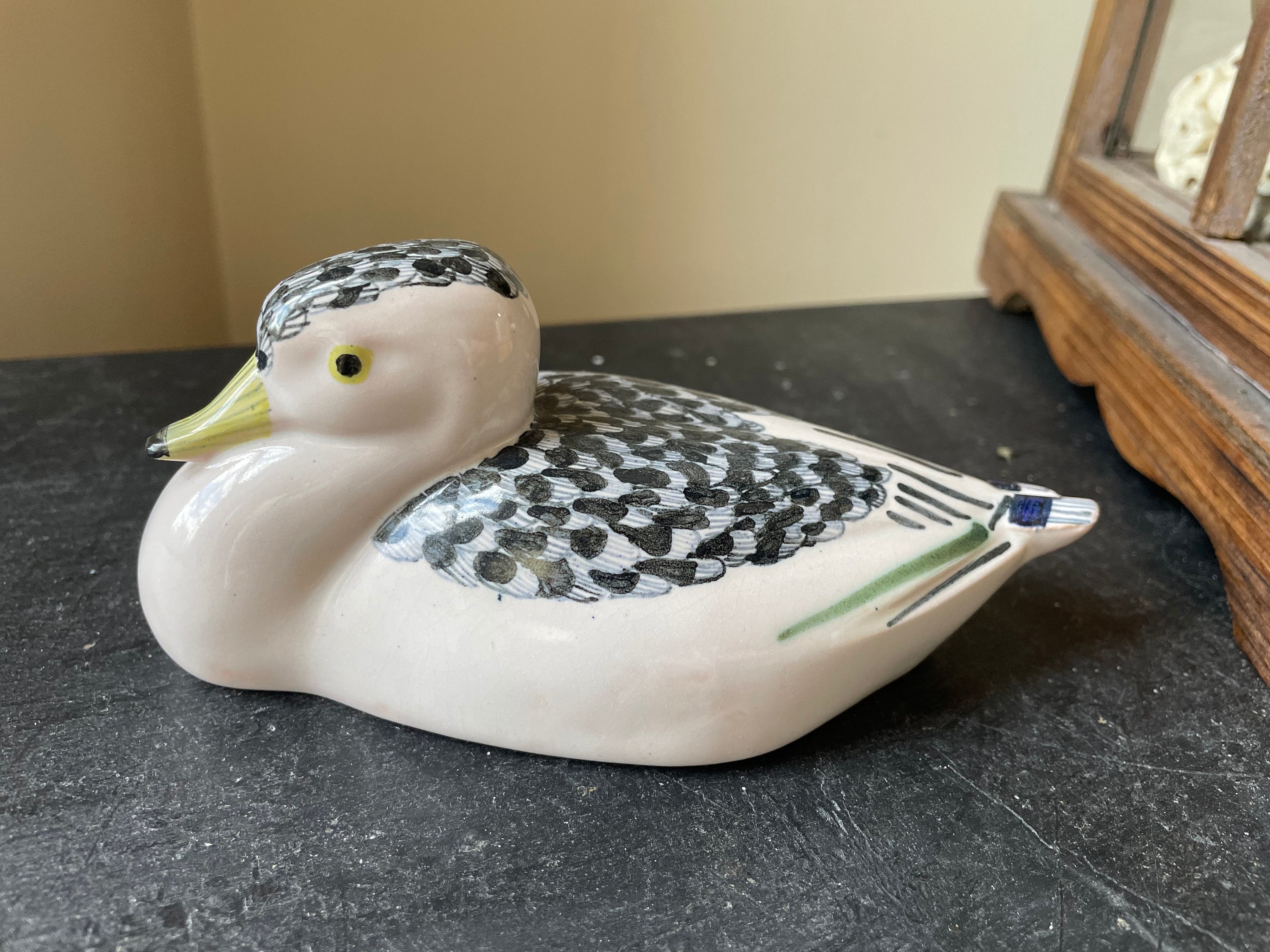 Rye Pottery Duck Made in England Ceramic Duck Figurine Country Decor - Etsy