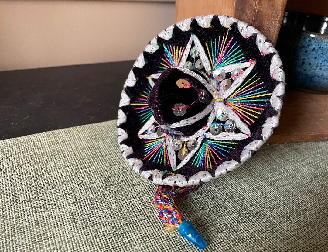 Handcrafted Mini Mexican Sombrero Souvenir Party Decor Pet Celebration ...