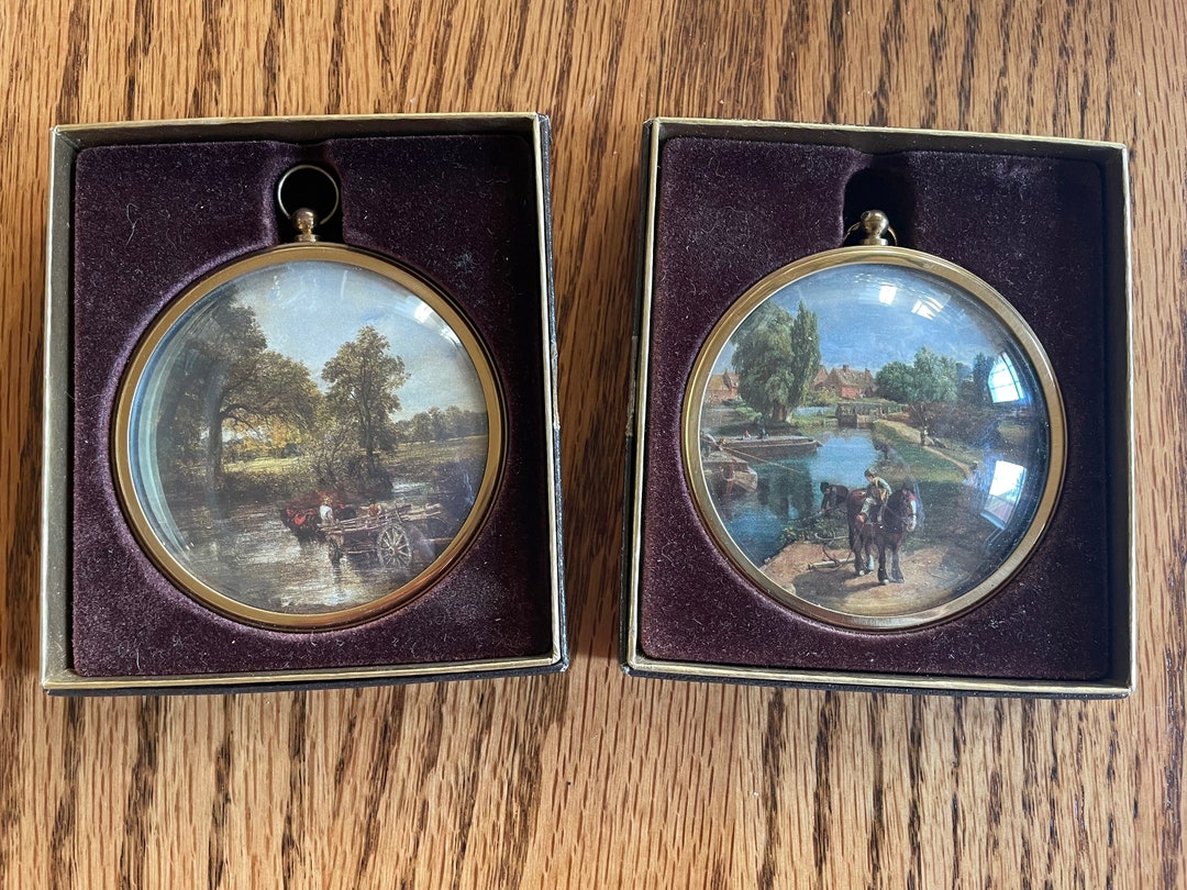 Peter Bates Miniature Art Ornaments Wall Hangings - Etsy