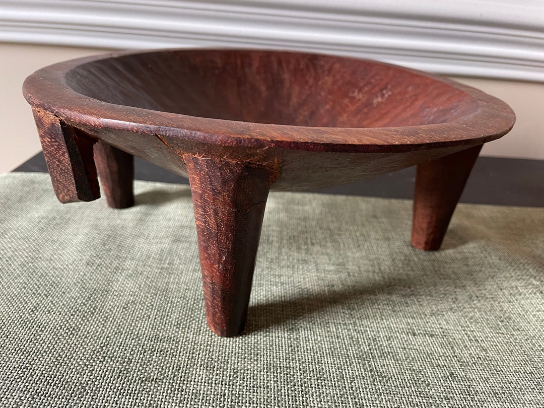 Midcentury Fijian Tanoa Kava Bowl - Etsy
