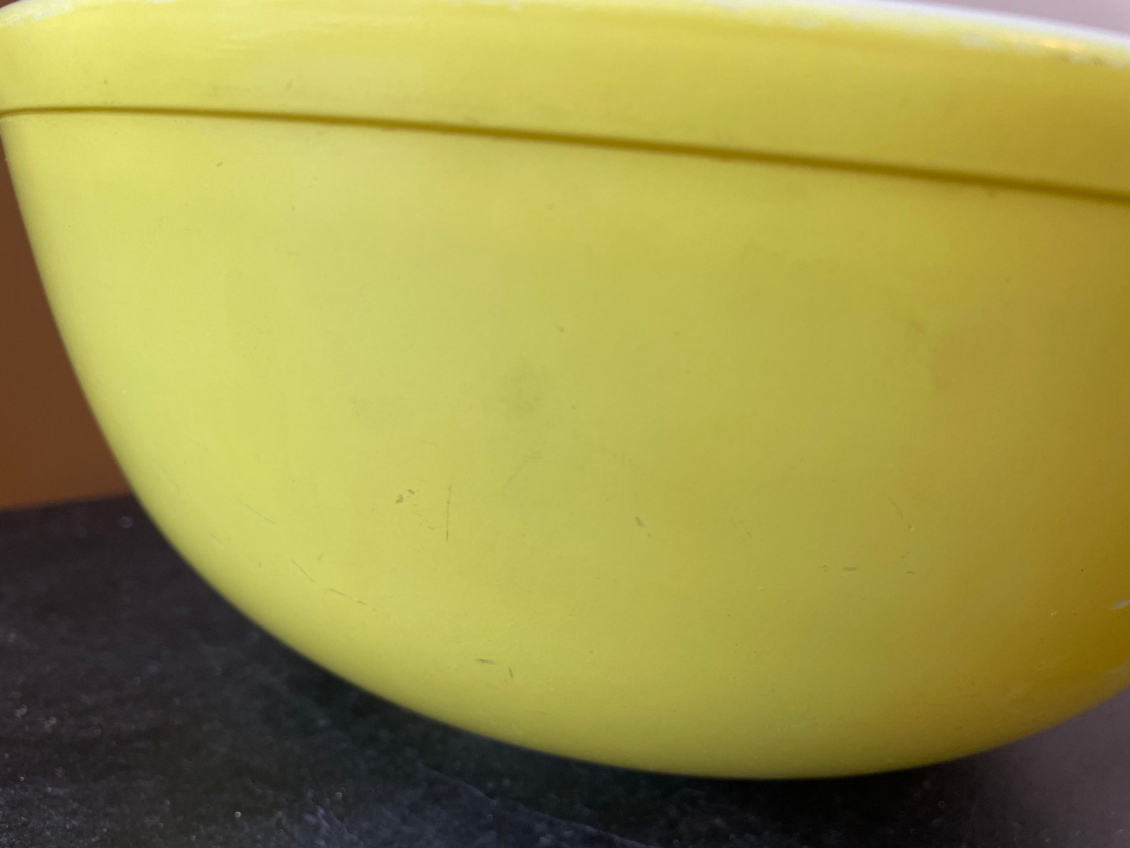 Vintage Pyrex Primary Color Nesting Mixing Bowls Set of 3 Yellow Green ...