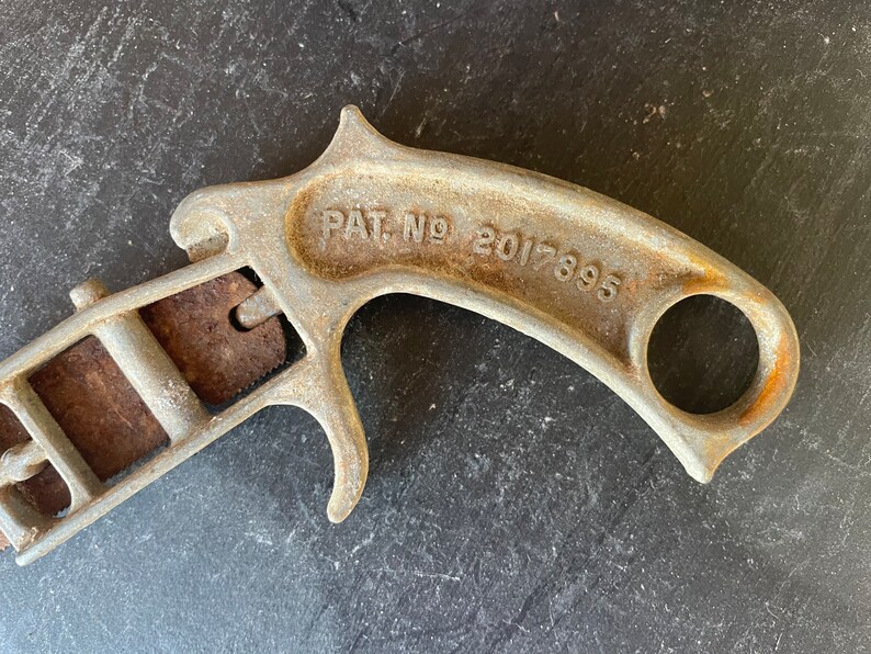 Vintage Allway Keyhole Pistol Pull Handsaw, Patent 2017895 Made by ...