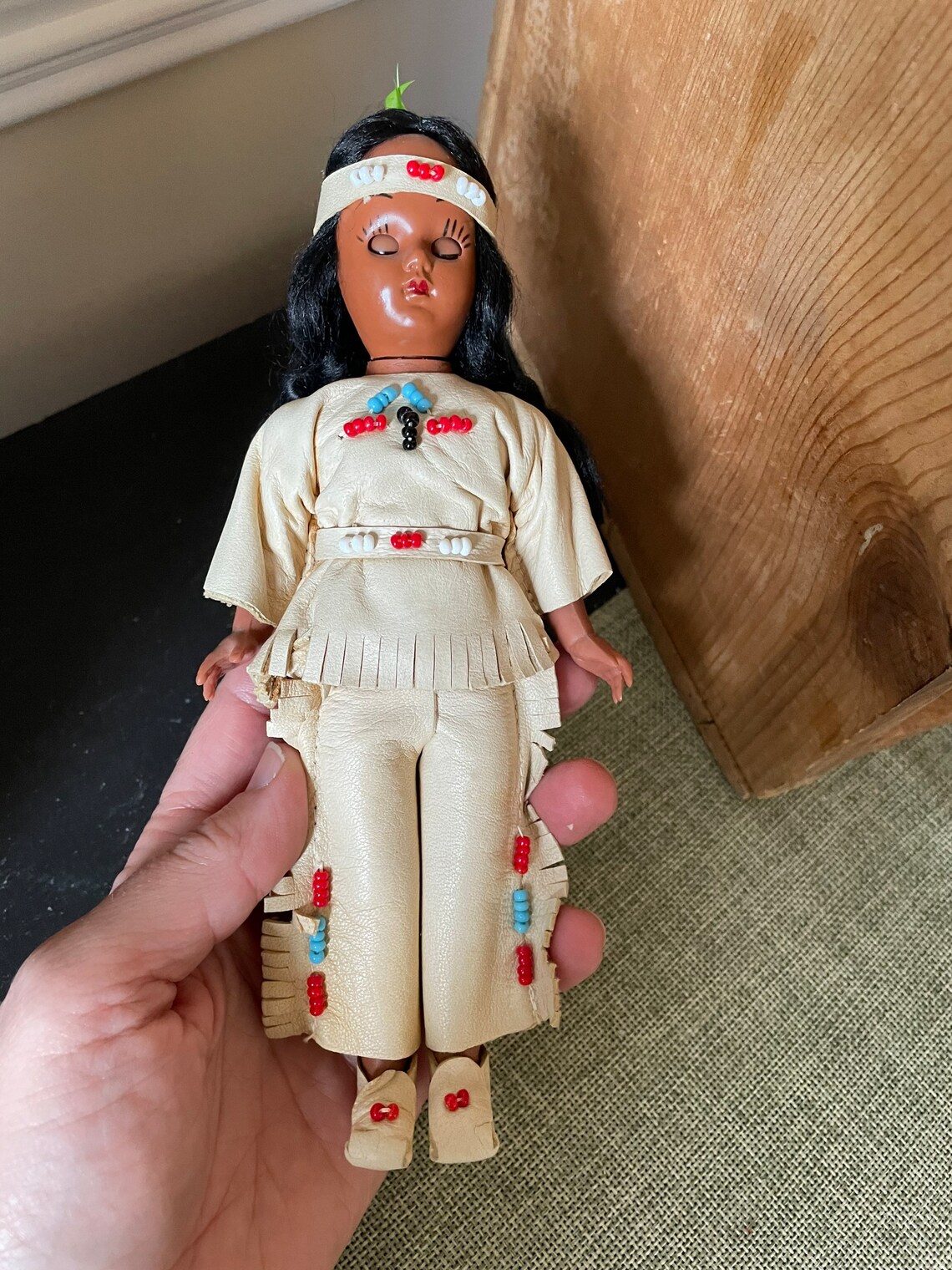Set of 2 Carlson Native American Dolls Sleepy Eyes - Etsy