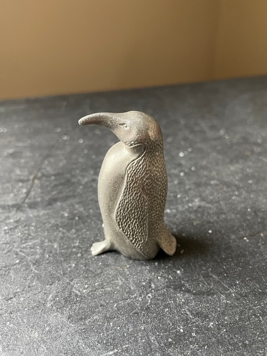 Vintage Kirk Pewter Proud Penguin Figurine - Etsy